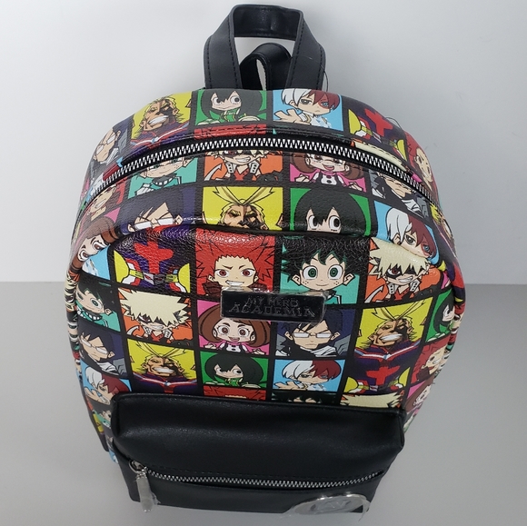 Bioworld | Bags | My Hero Academia Chibi Grid Mini Backpack | Poshmark